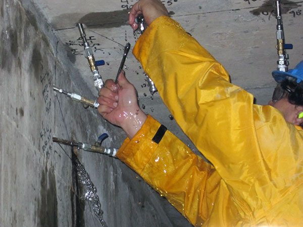 packers for chemical grouting > Peter White - Grouting Specialist